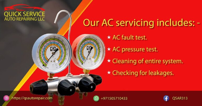 Car Repair Service in Dubai – Quick Service Auto Repairing LLC ...