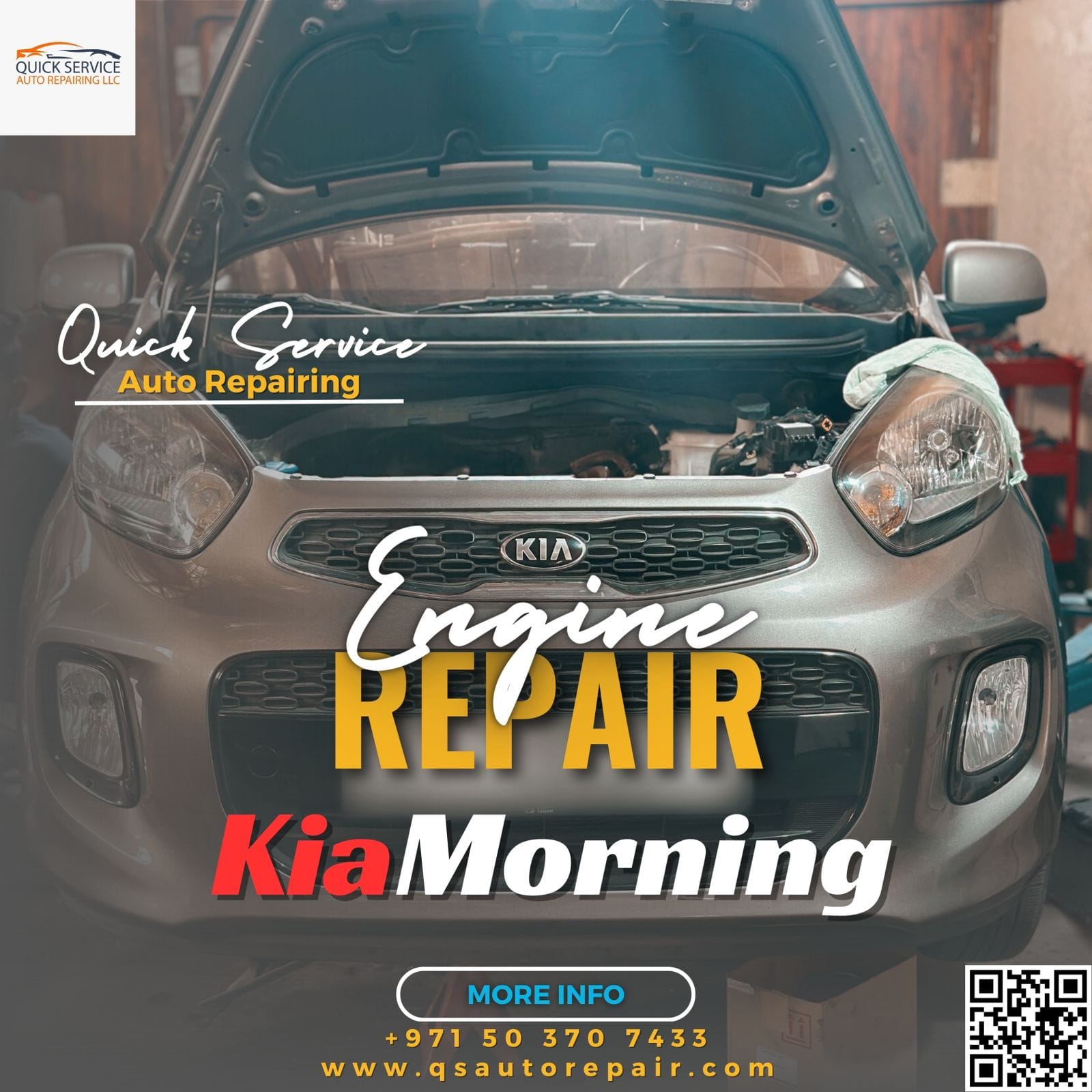 Kia Repair Dubai - Quick Service Auto Repairing LLC